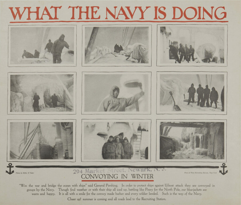 US Navy Recruiting Poster 'What the Navy is Doing' by Miller/Taber ...