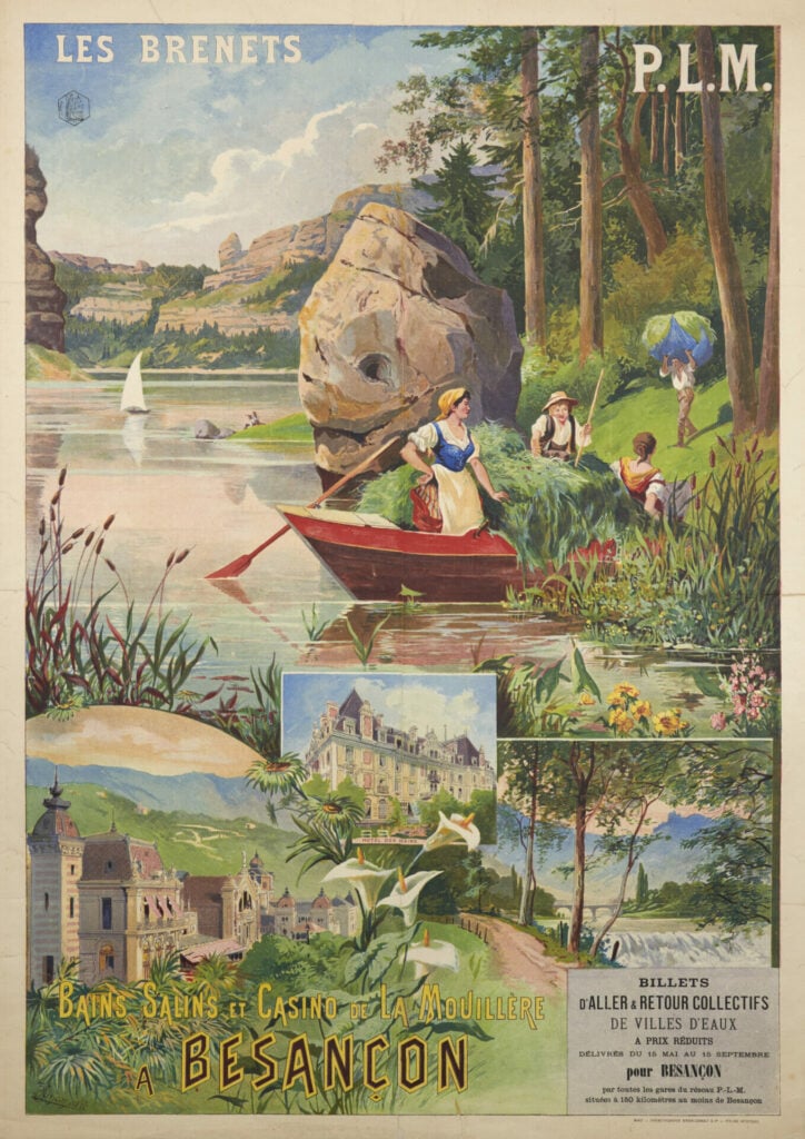 French PLM Travel Poster to 'Besancon' by Tanconville, 1900s - Vintage ...